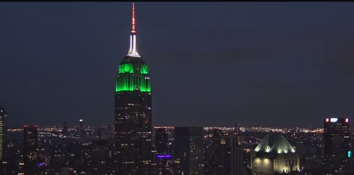 independence day celebration in america united state empire state ...