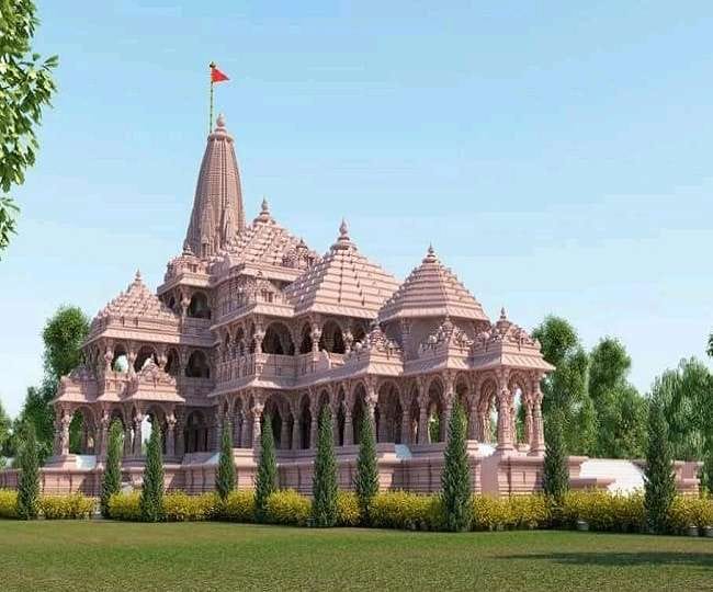 ram mandir nirman ayodhya development authority meet today temple map ...
