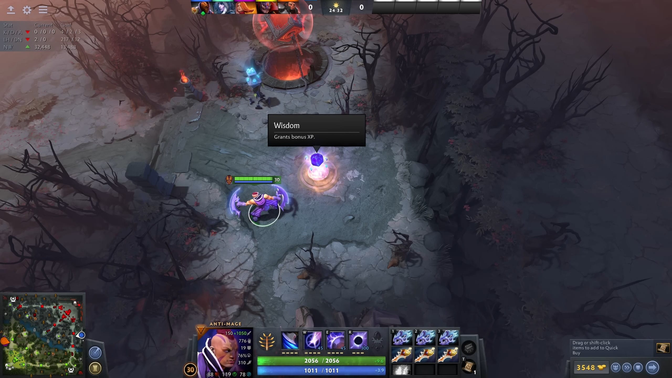 When do Wisdom Runes Spawn in Dota 2?