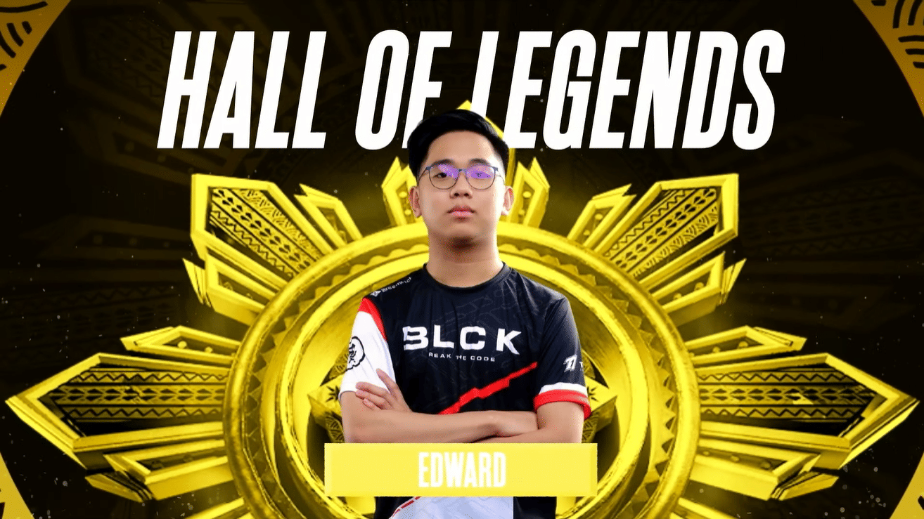 Blacklist International EDWARD Honored as 12th MPL PH Hall of Legends ...