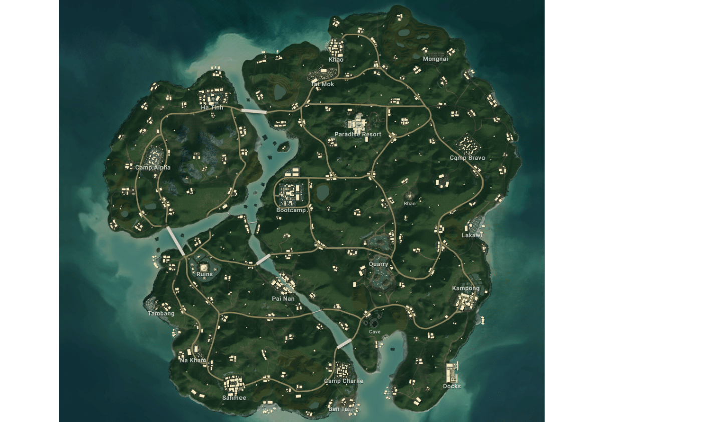 Five Best Places to Land on Sanhok in BGMI