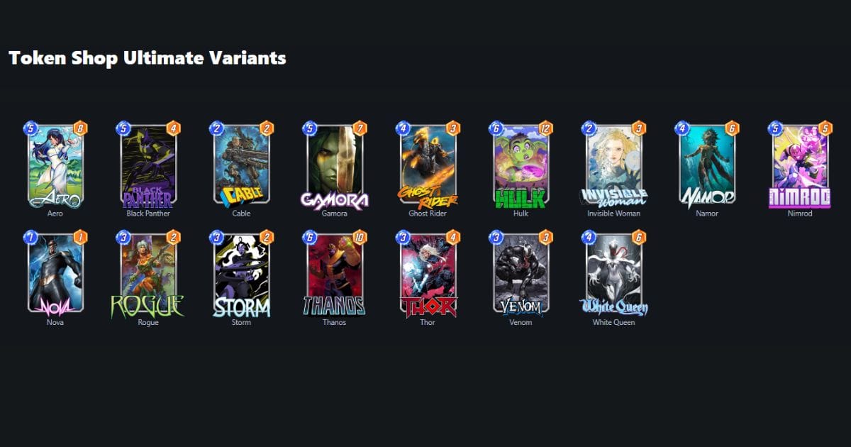 Marvel Snap Variants: What Are They? How to Get Them?