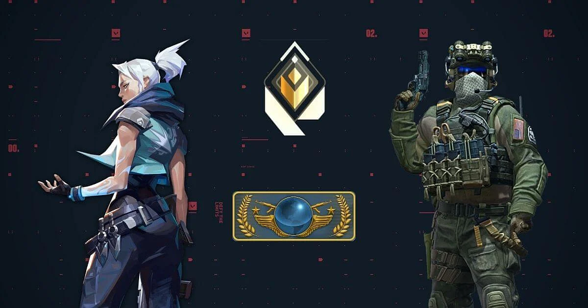 Valorant And Csgo Ranks Compared How You Will Rank In The Other Shooter
