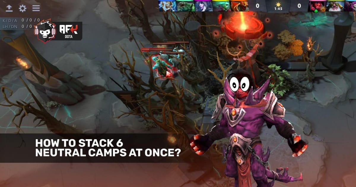 Radiant Dota Jungle Camp Map