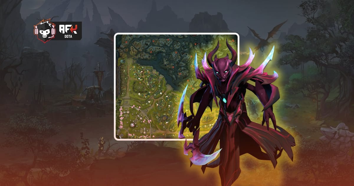 Dota 2 Map Layout