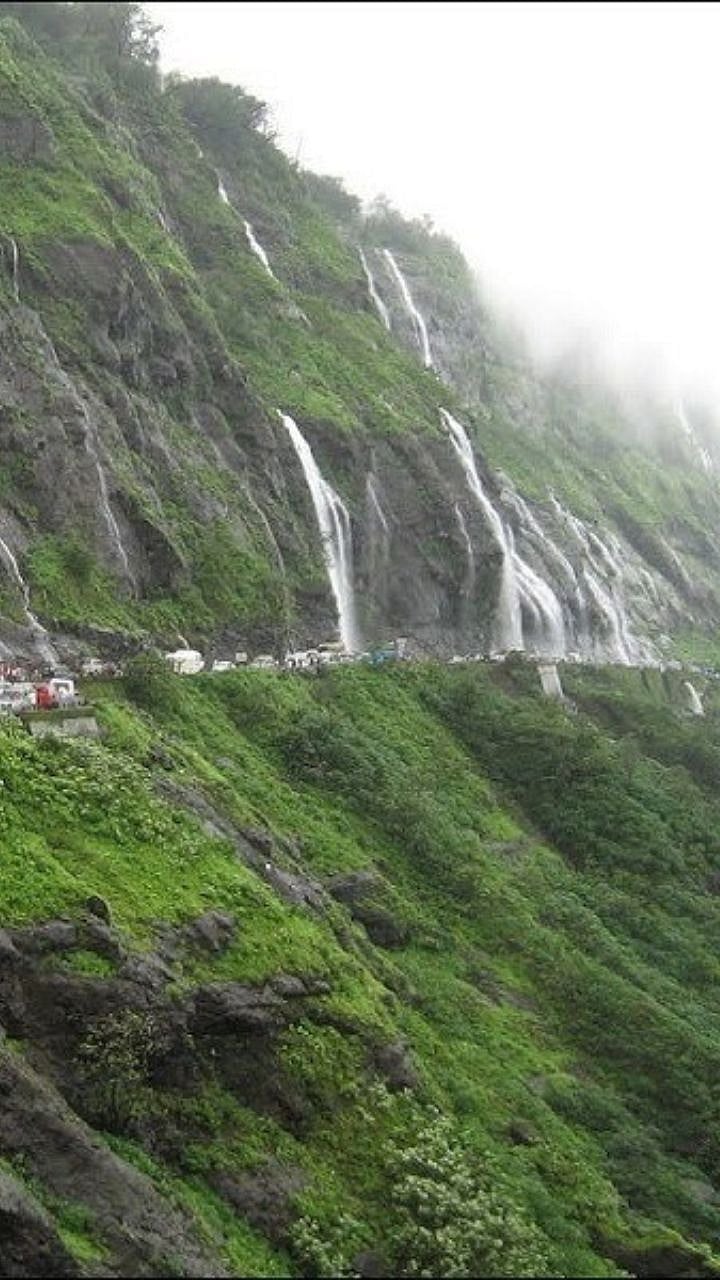 Subhedar waterfall open in malshej ghat heaven of tourists|माळशेज घाट ...