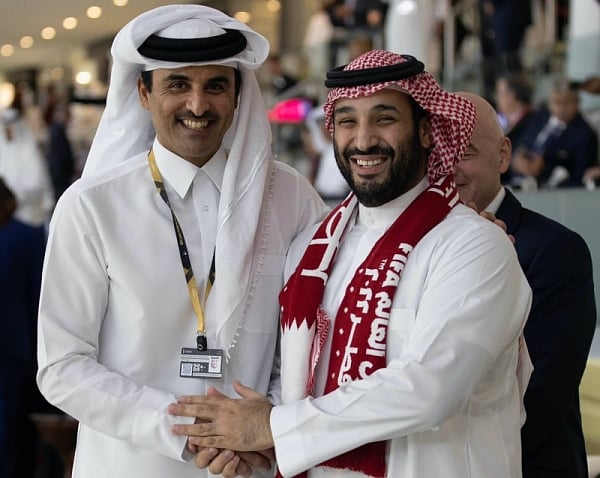 Mohammed bin Salman attends opening ceremony of FIFA World Cup in Qatar