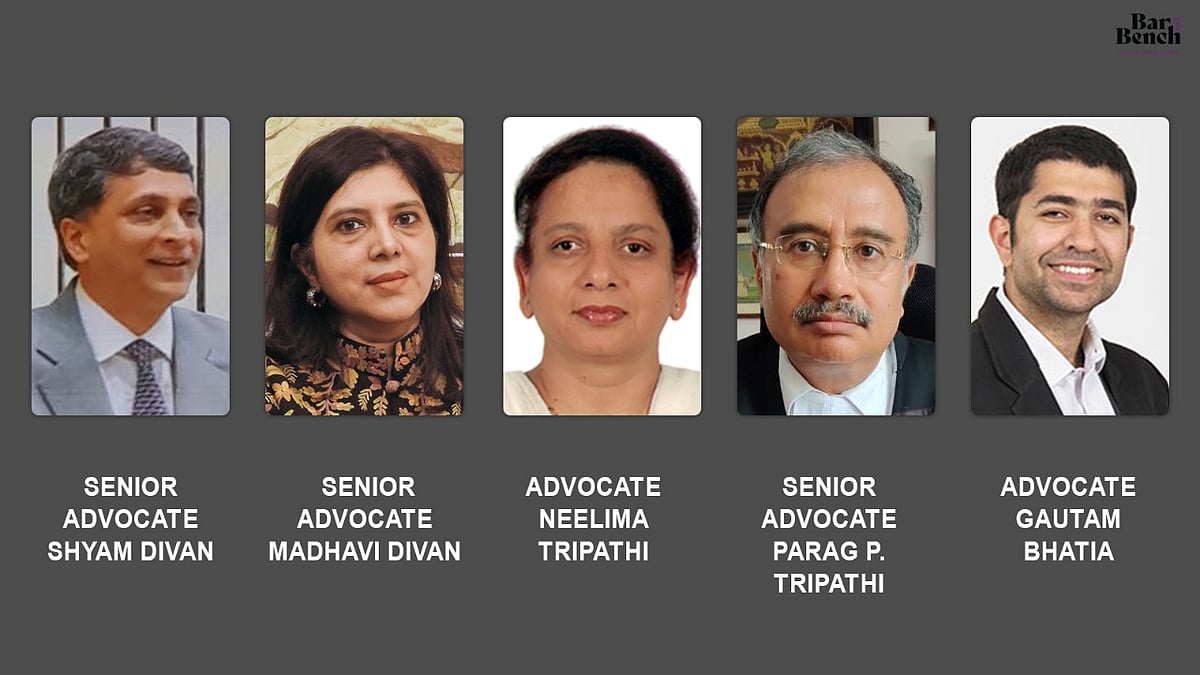 Rule of Law, like religion, survives on faith: Shyam Divan, Neelima ...