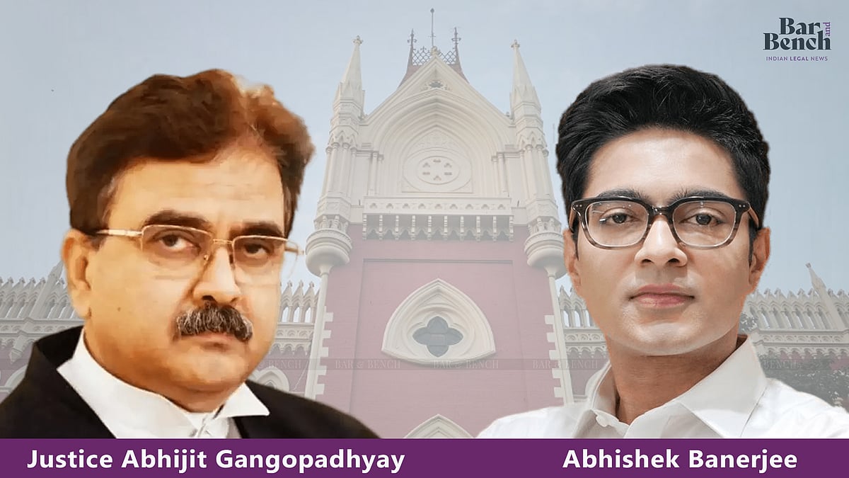 Justice Abhijit Gangopadhyay was biased against me; didn't add to glory ...