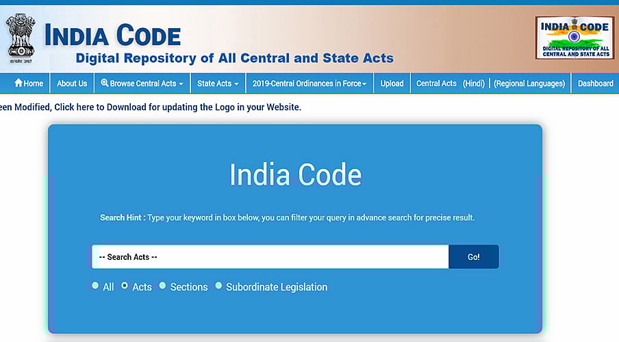 IndiaCode launched to increase access to laws; Feedback sought