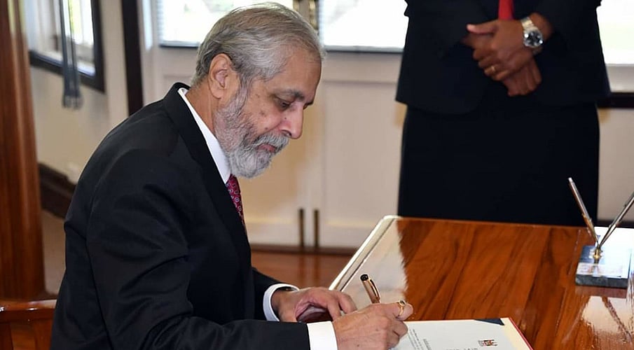 Justice Madan Lokur takes oath as judge of Supreme Court of Fiji