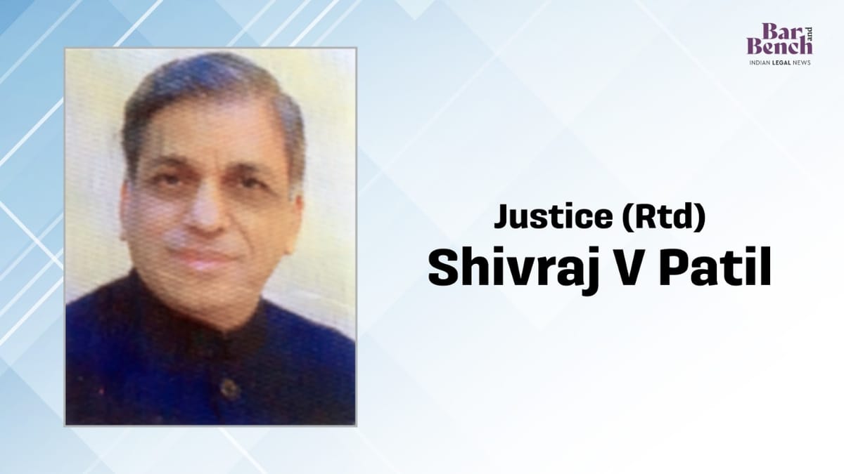 State Govt appoints Justice Shivaraj Patil has K'taka Border & Water ...