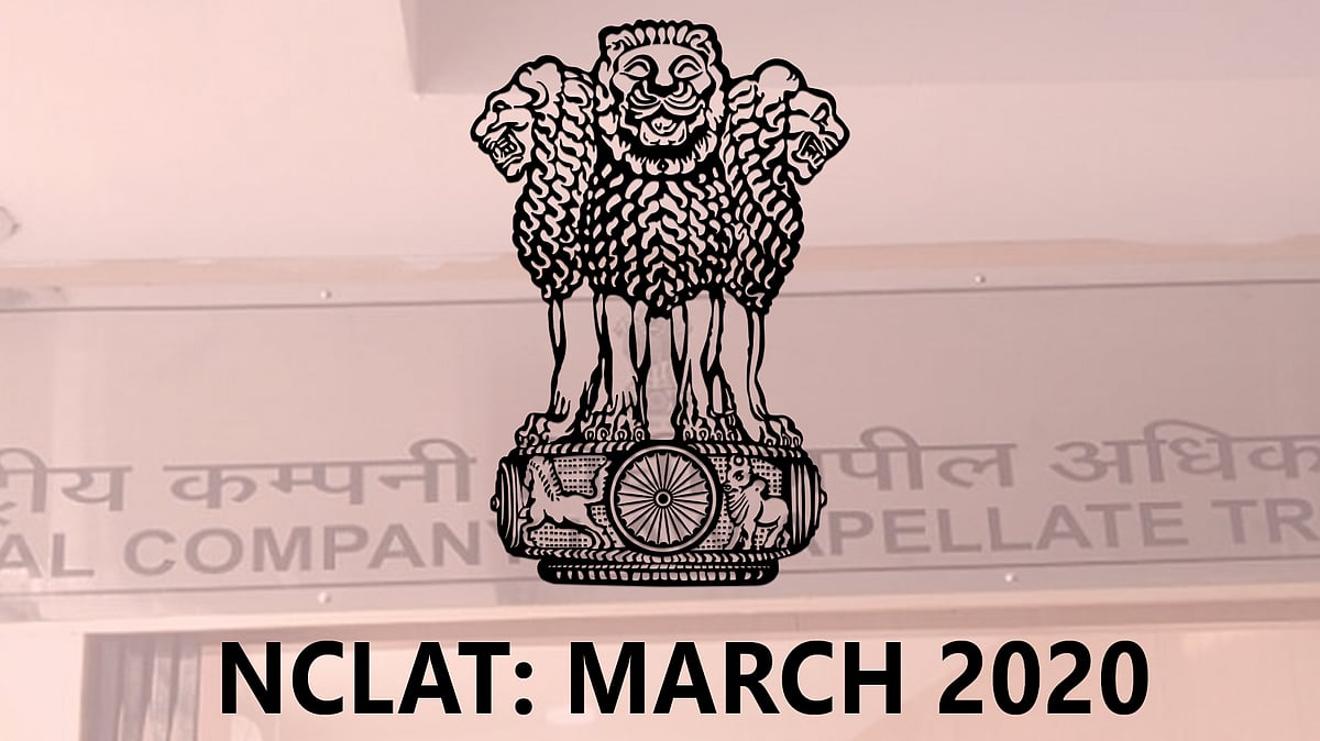 NCLAT at a Glance: March 2020