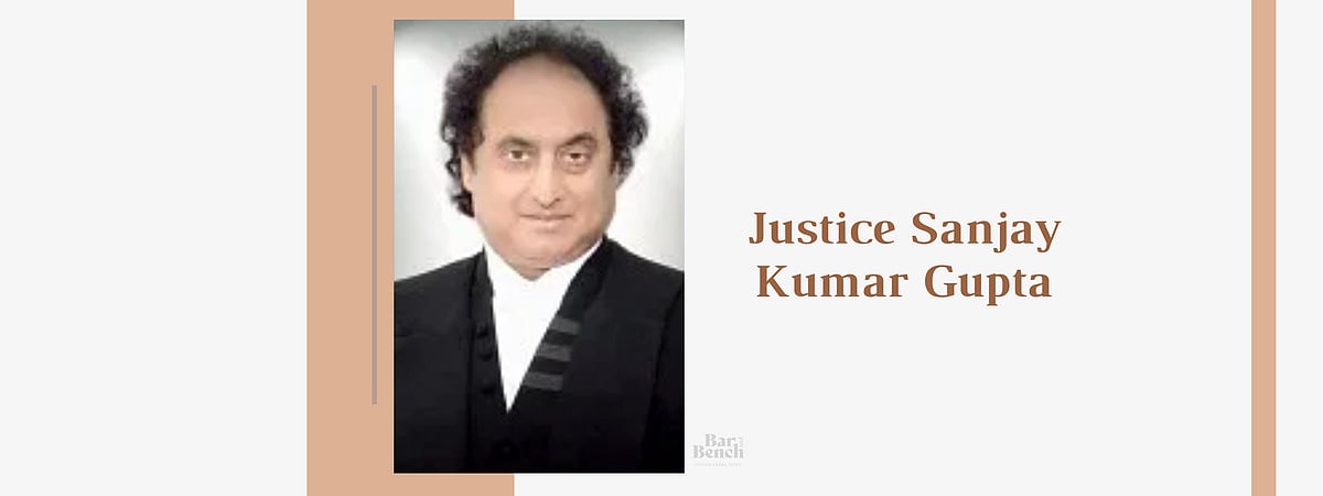 Justice Sanjay Kumar Gupta, sitting judge of Jammu & Kashmir High Court ...