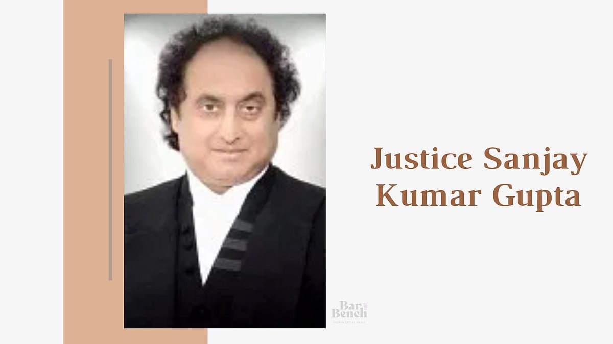 Justice Sanjay Kumar Gupta, sitting judge of Jammu & Kashmir High Court ...