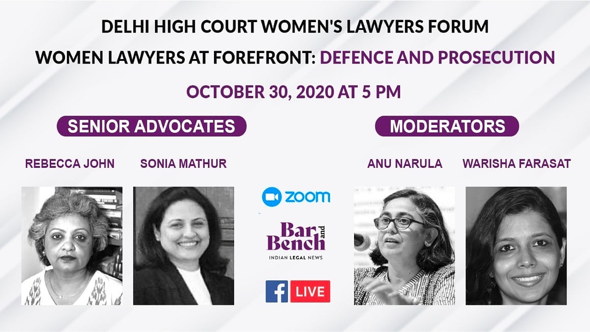Rebecca John and Sonia Mathur to speak on 'Women Lawyers at Forefront ...