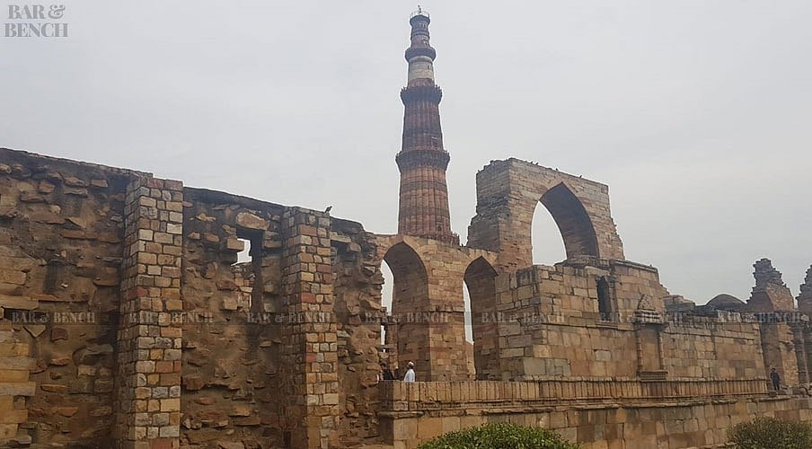 Hindu sculptures exist inside Qutub Minar complex but nobody can claim ...