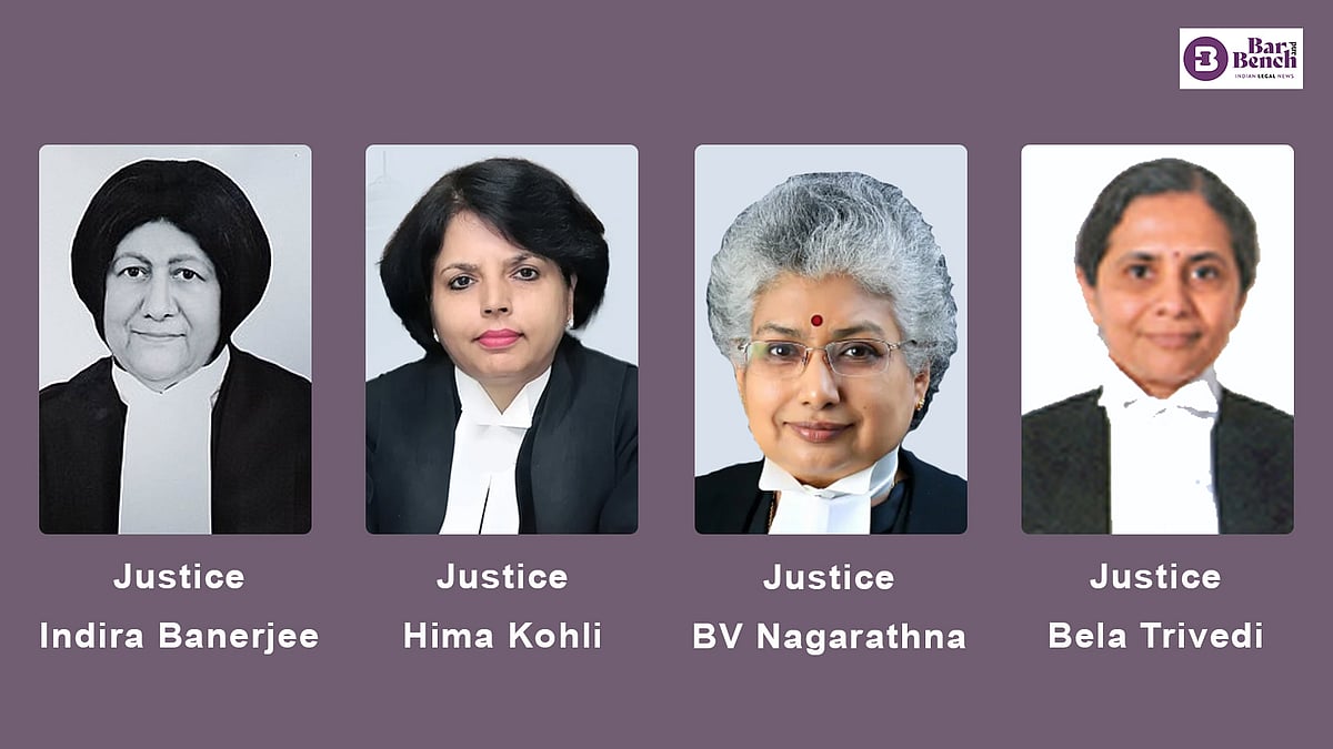 First time in independent India, Supreme Court has four sitting women ...