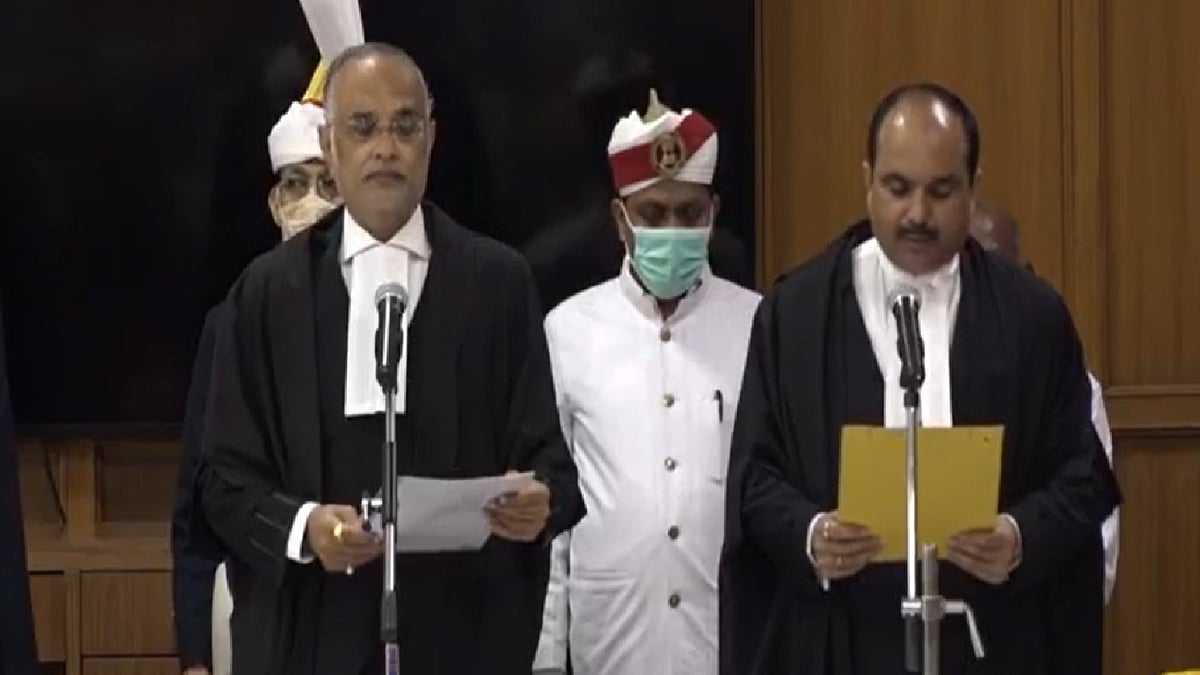 Justices Yashwant Varma and Chandra Dhari Singh take oath as Delhi High Court judges