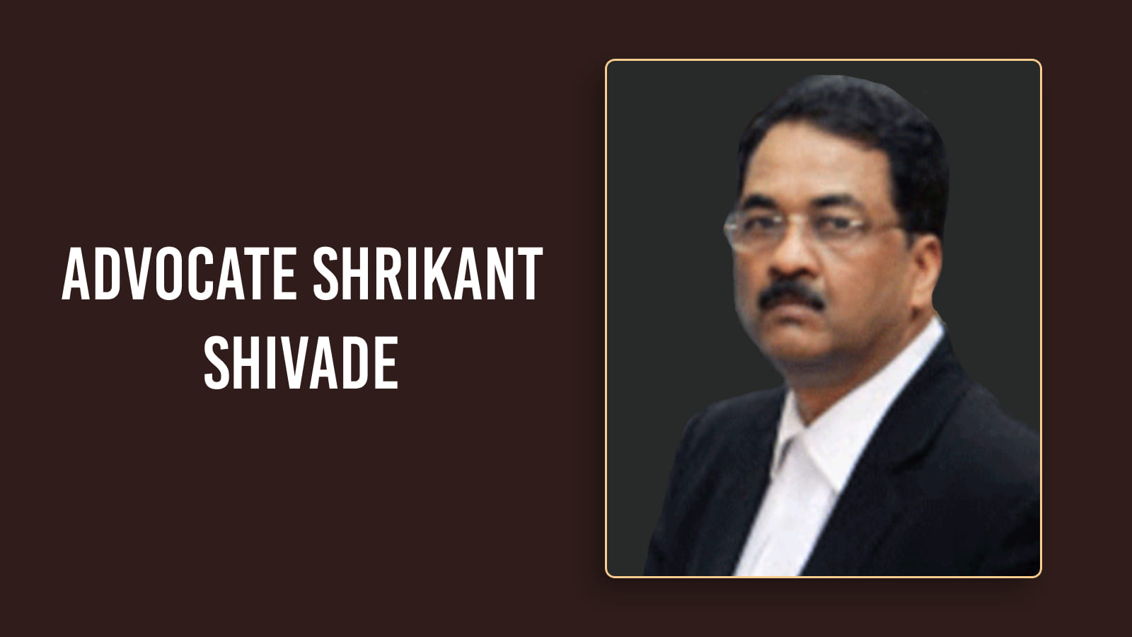 Celebrated criminal trial lawyer Shrikant Shivade passes away