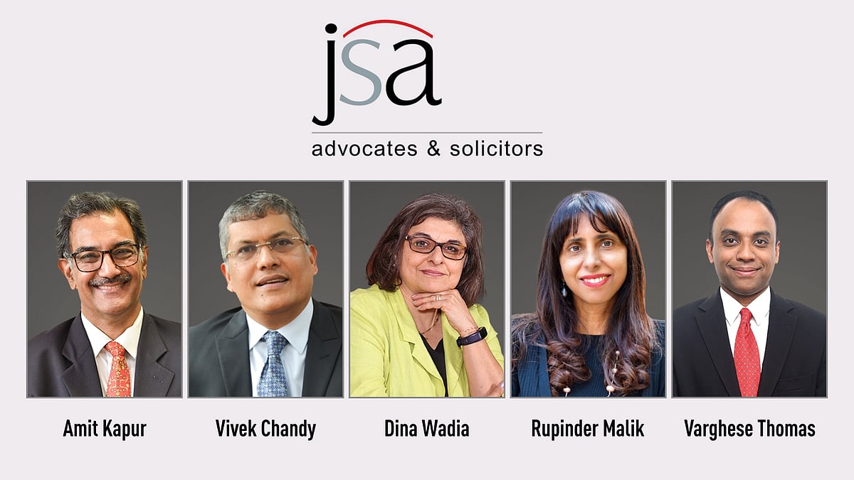 Amit Kapur, Vivek Chandy re-elected as JSA Joint Managing Partners ...