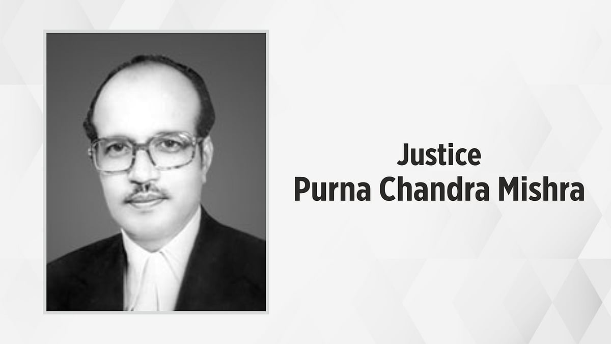 Former Orissa High Court judge Justice Purna Chandra Mishra passes away