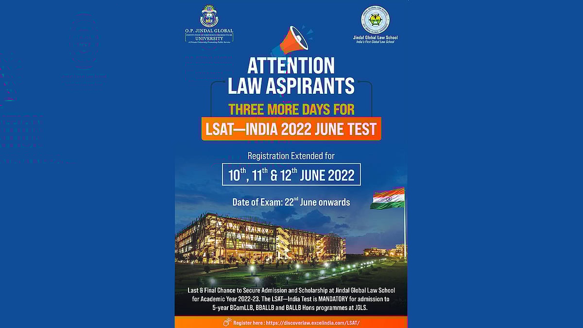 Attention Law Aspirants: Three More Days for LSAT--India 2022 Test