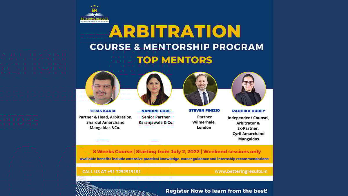 Partners from Top Law Firms Teach Course on Arbitration Law & Practice ...