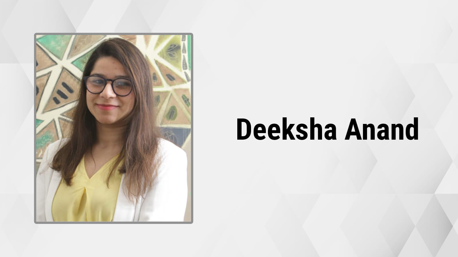 Sujata Chaudhri IP Attorneys elevates Deeksha Anand to Partner