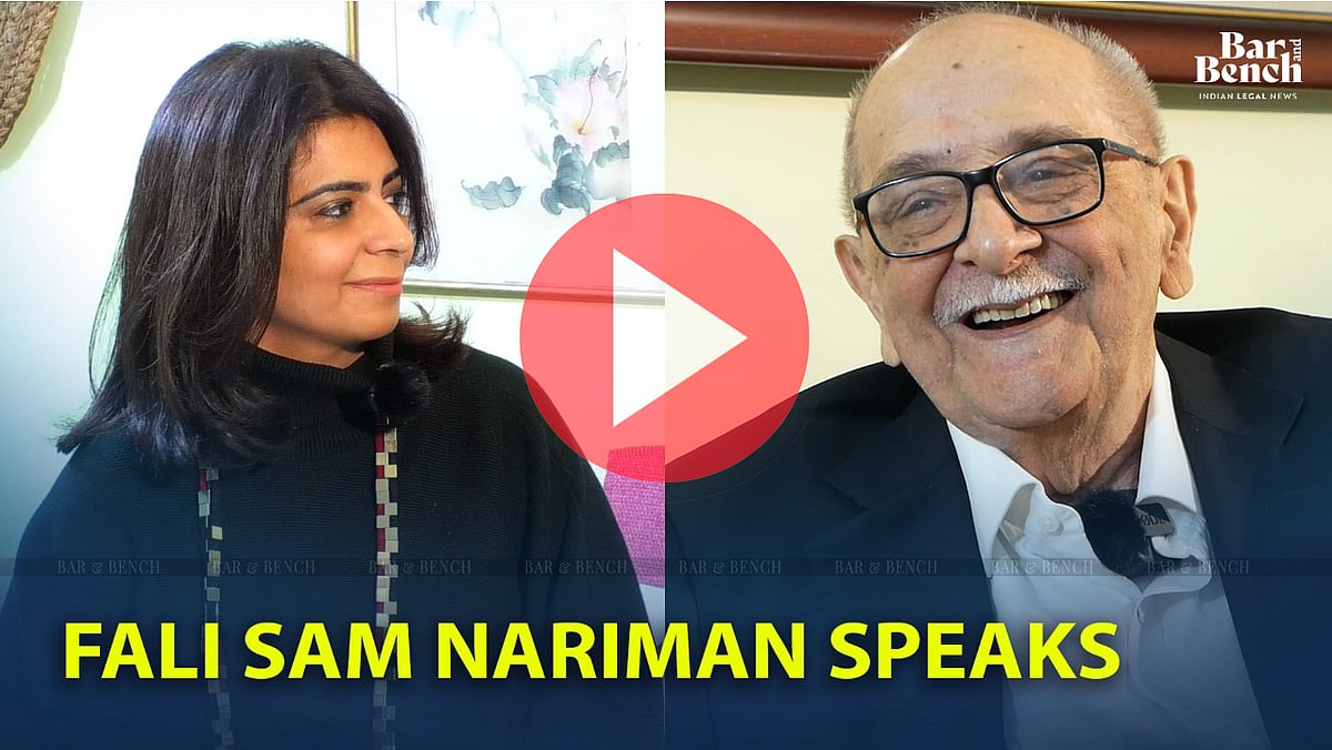 [Exclusive] Collegium system is the lesser evil: Fali Nariman no longer regrets winning the ...