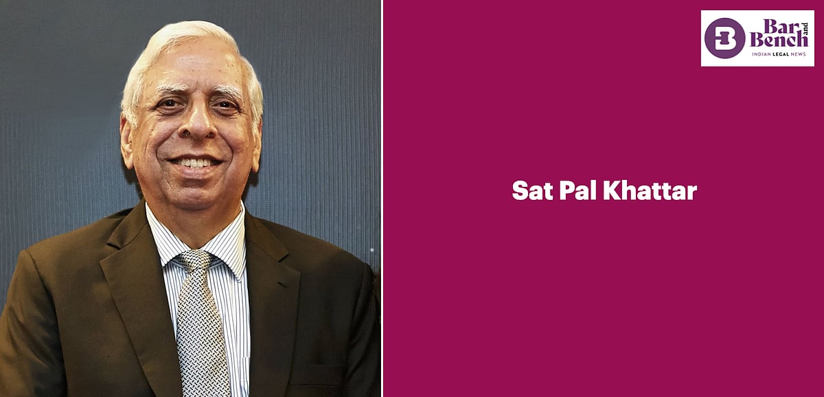 Sat Pal Khattar awarded Padma Sri - Conversation with Founder Partner ...