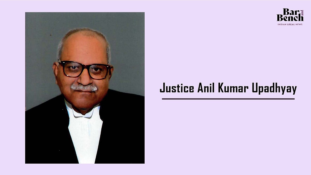 Patna High Court sitting judge Justice Anil Kumar Upadhyay passes away