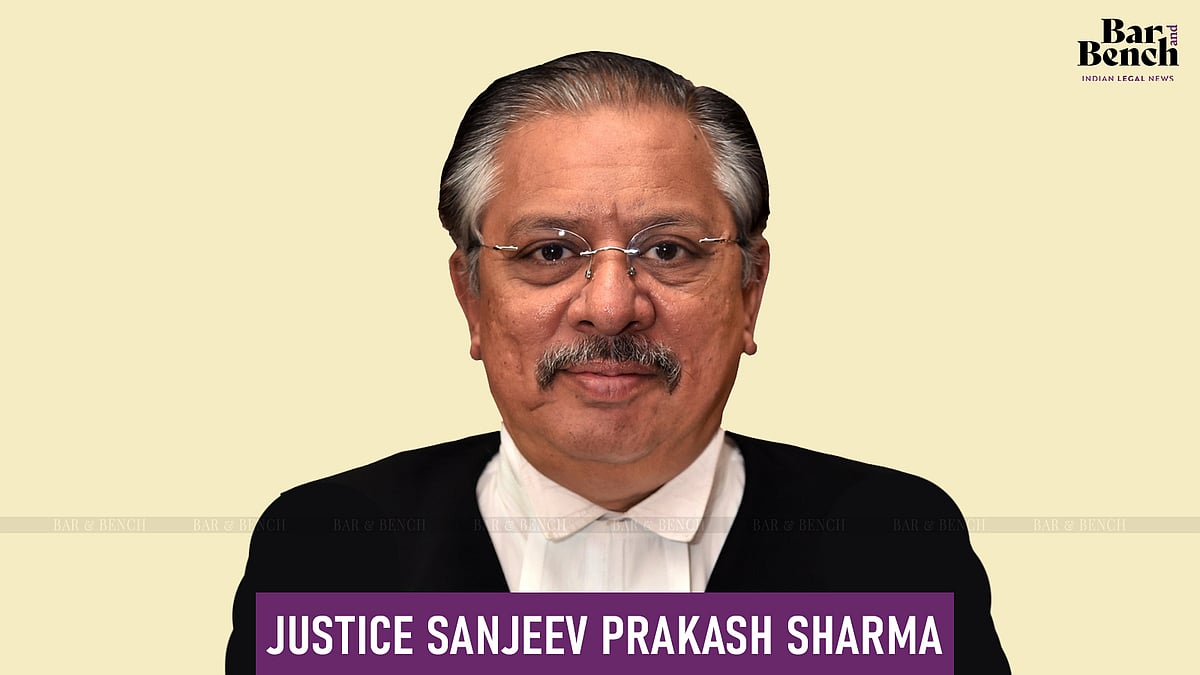 Central government notifies transfer of Justice Sanjeev Prakash Sharma ...