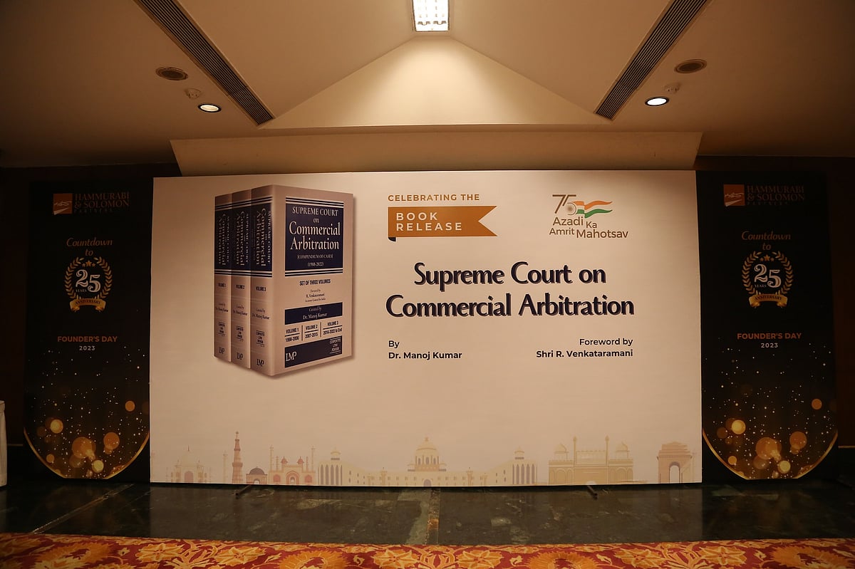 Book Launch: Supreme Court on Commercial Arbitration by Dr Manoj Kumar