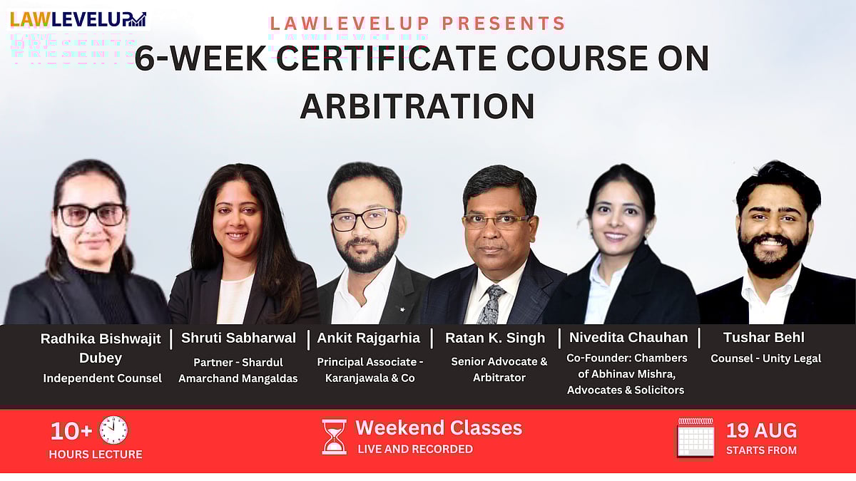 Arbitration - Bar and Bench