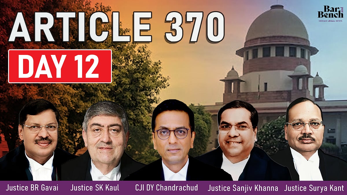 Article 370 case: We have seen difficult times in Punjab, North-East ...