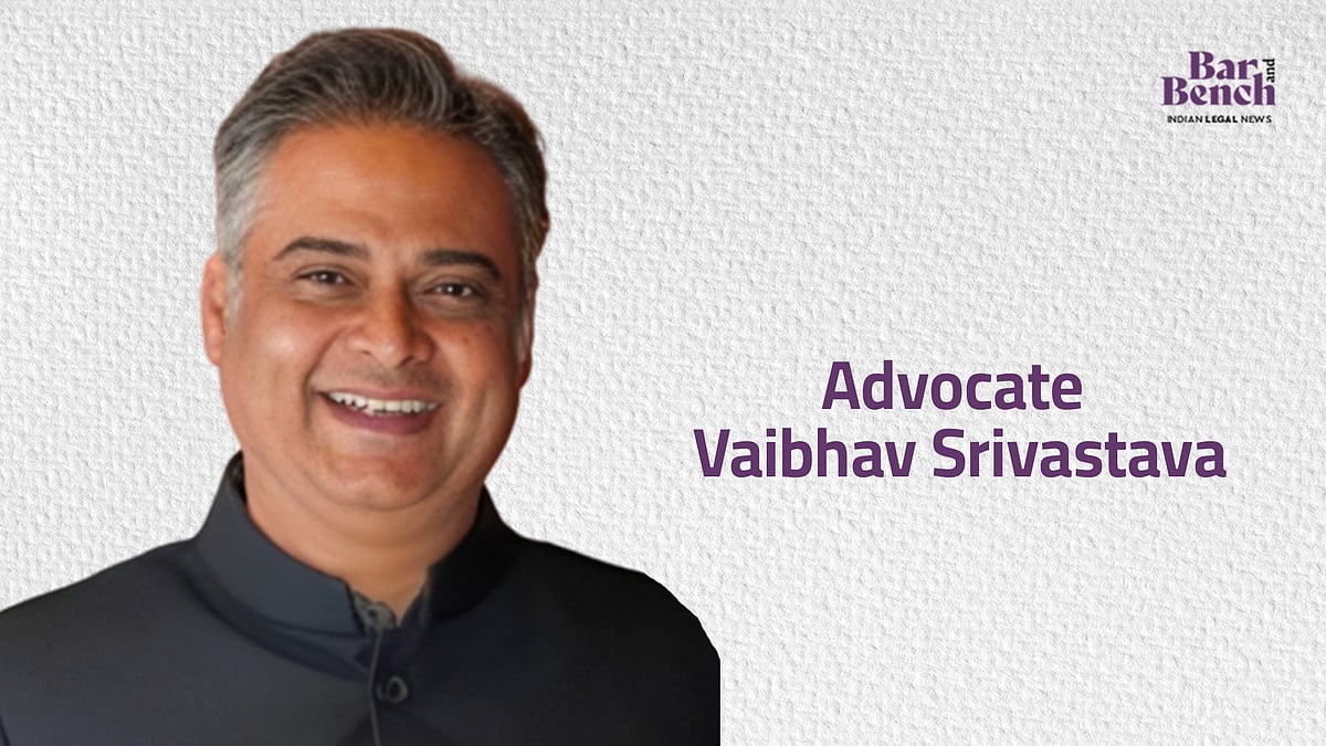 Vaibhav Srivastava appointed Additional Advocate General to represent ...