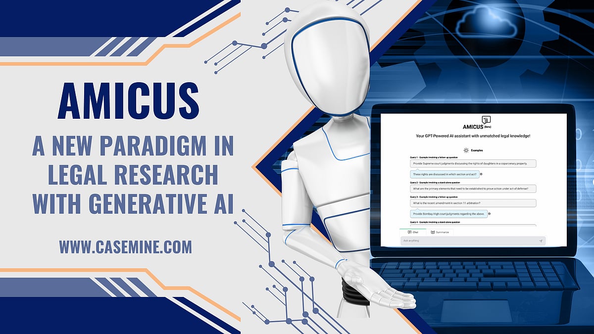 AMICUS - A New Paradigm In Legal Research With Generative AI