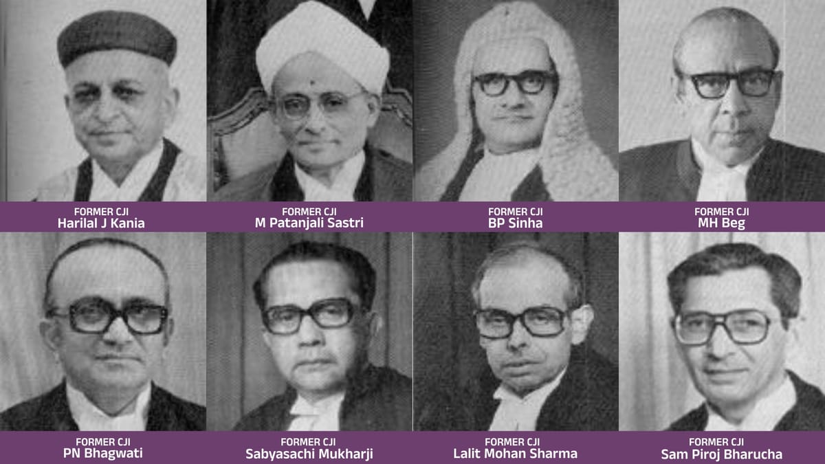 The significant minority: Thirteen times Chief Justice of India ...