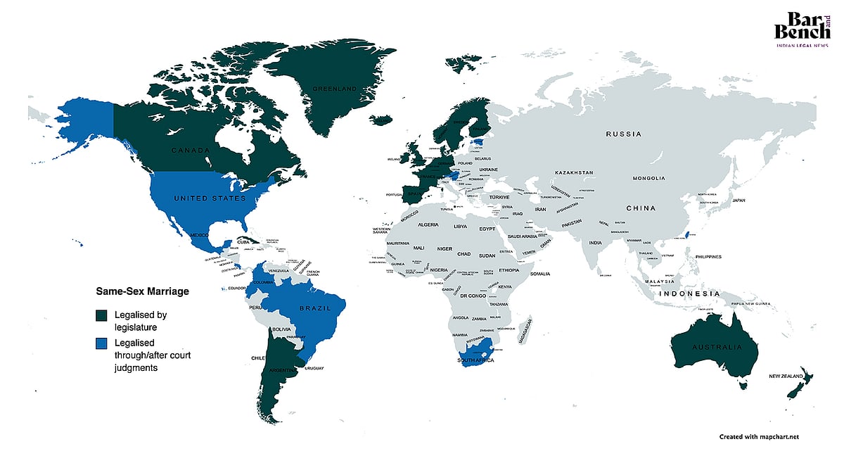 Tracing The Unequal Path To Marriage Equality Worldwide 8832