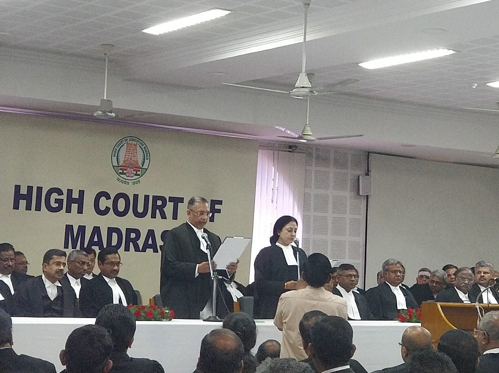 Justice Vineet Kothari sworn in as Judge of the Madras High Court - B & B
