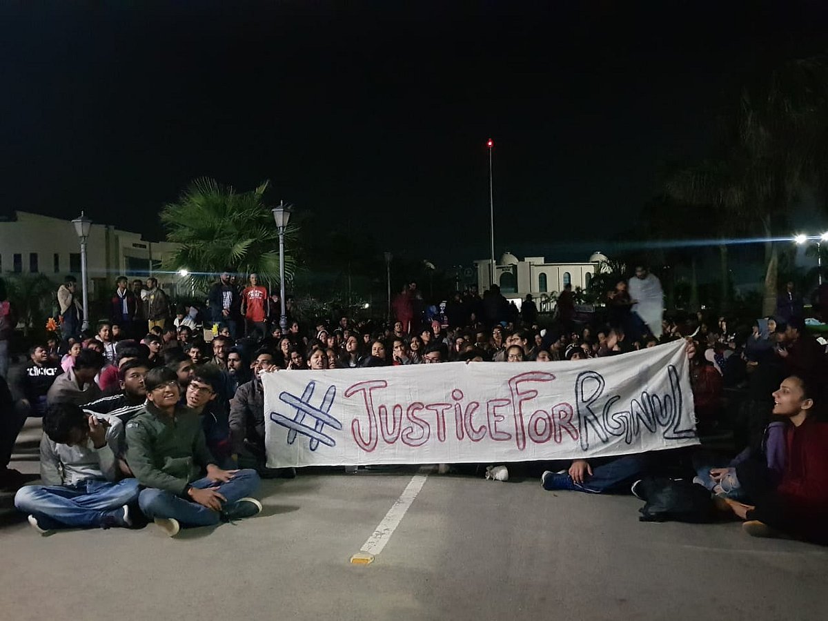 RGNUL Protests: Students emerge victorious on Day 5