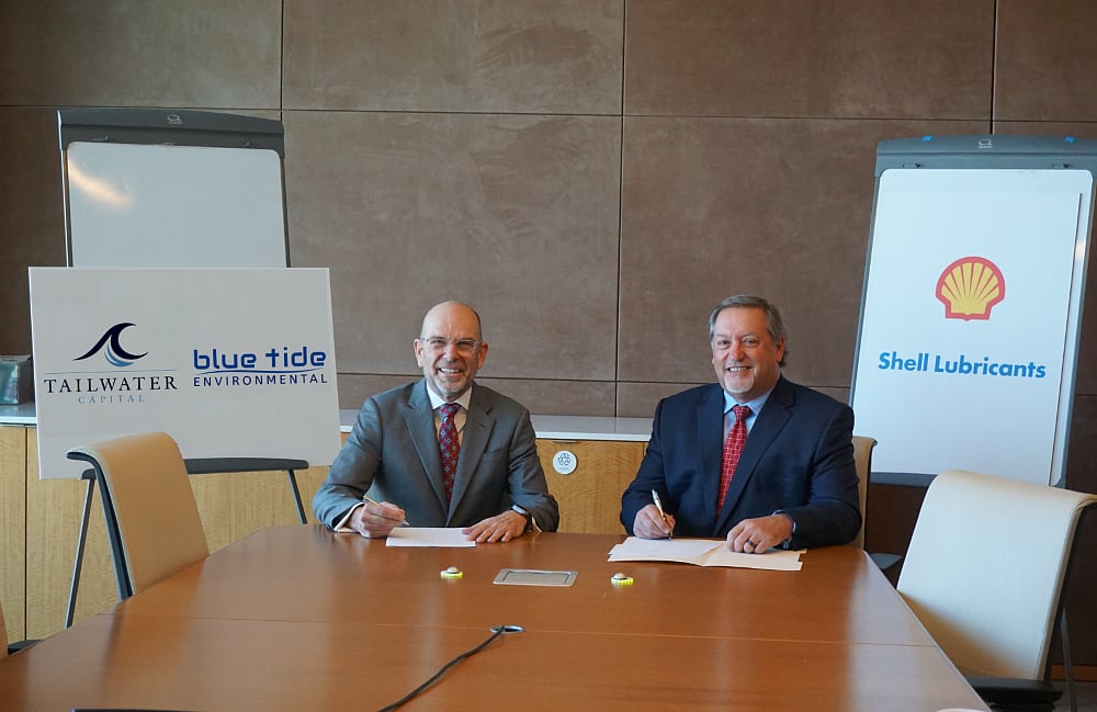 Shell's Pennzoil-Quaker State acquires 49% interest in Blue Tide ...