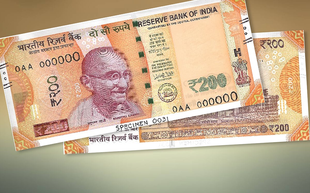 RBI Releases Rs 200 Notes Today