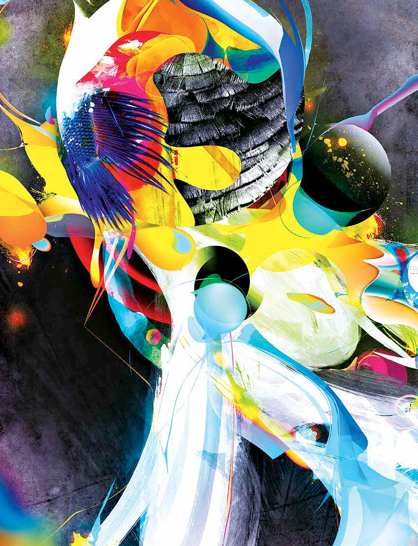 Instinct Splash of Digital Ink - Archan Nair