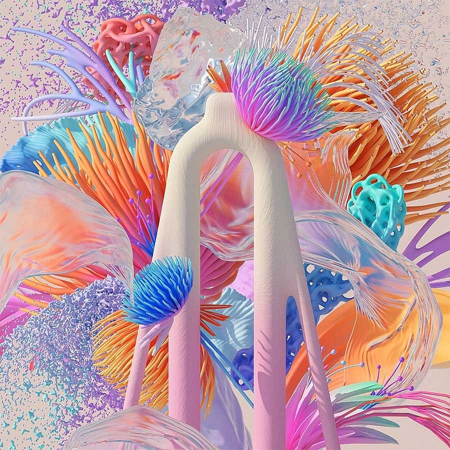 A Dose of 3D Illustrations Inspiration #24 - Creative Gaga