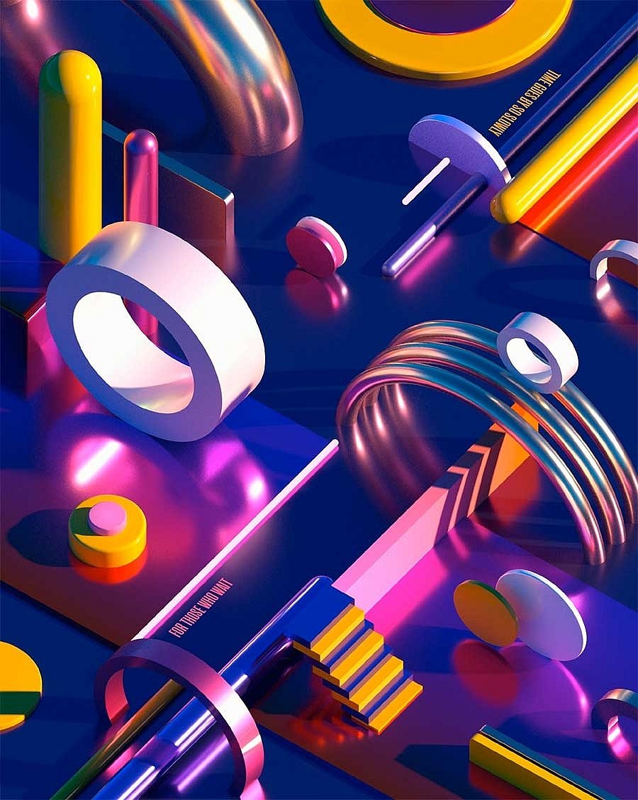 A Dose of 3D Illustrations Inspiration #24 - Creative Gaga