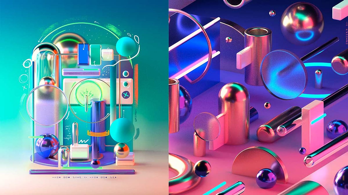 3d Graphics Design Art