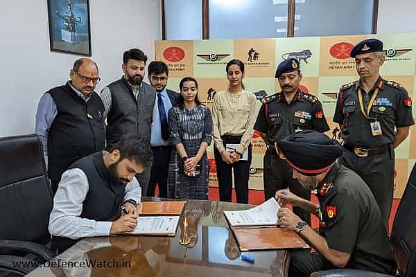 Indian Army signs an MoU with Drone Federation of India