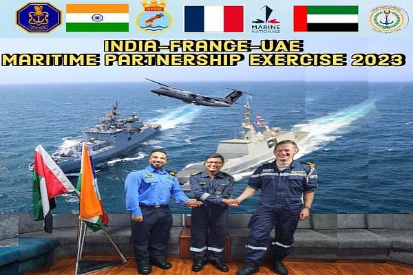 India, France & UAE begin maiden maritime exercise